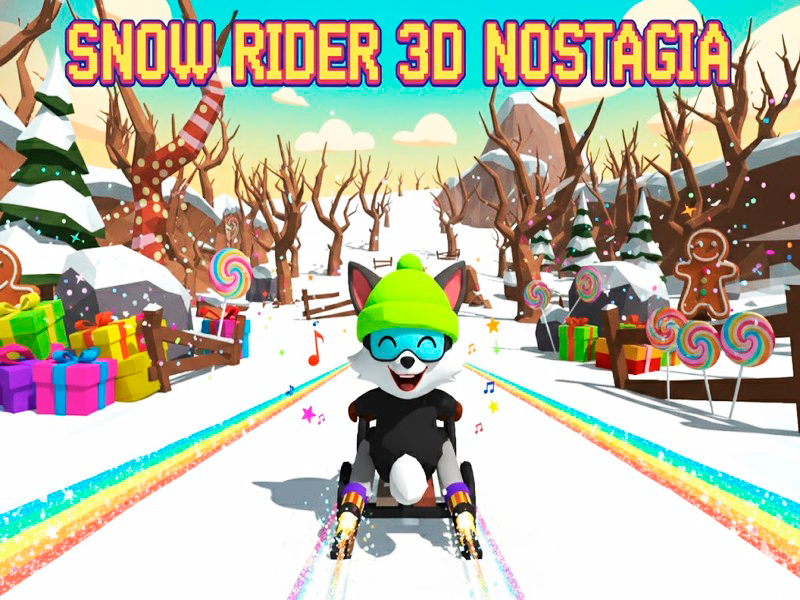 Snow Rider 3D Nostalgia 🕹️ 在 SGameS 線上遊玩