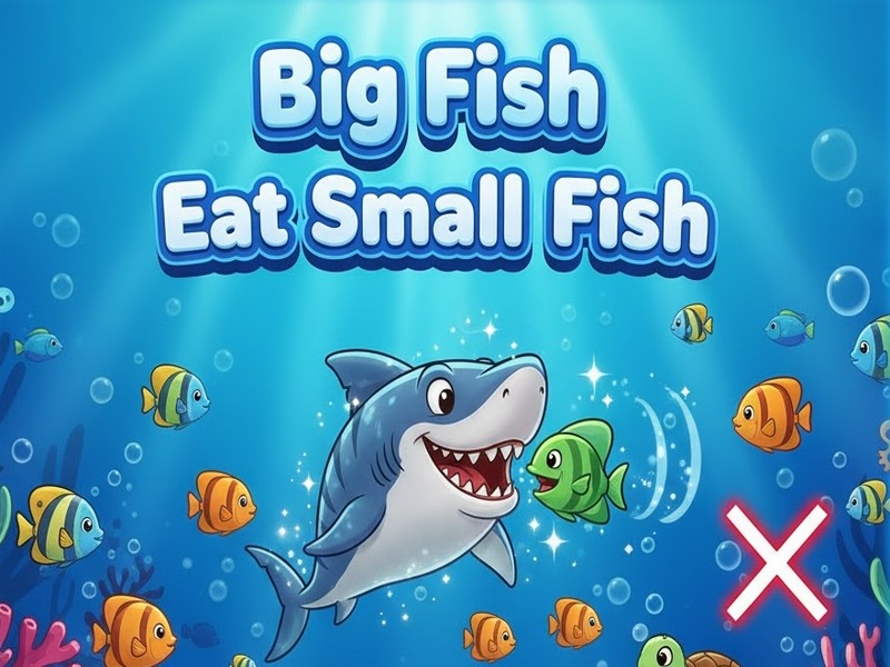 Big Fish Eat Small Fish 🕹️ 在 SGameS 線上遊玩