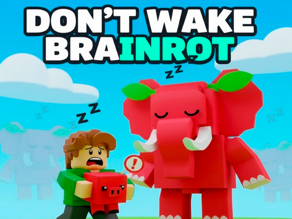 Don't Wake Brainrot 🕹️ 在 SGameS 線上遊玩