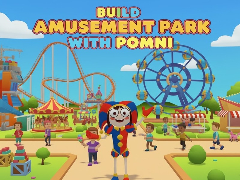 Build Amusement Park with Pomni 🕹️ 在 SGameS 線上遊玩