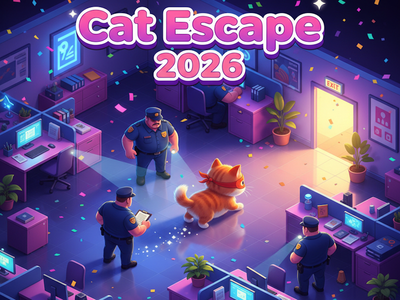 Cat Escape 2026 🕹️ 在 SGameS 線上遊玩